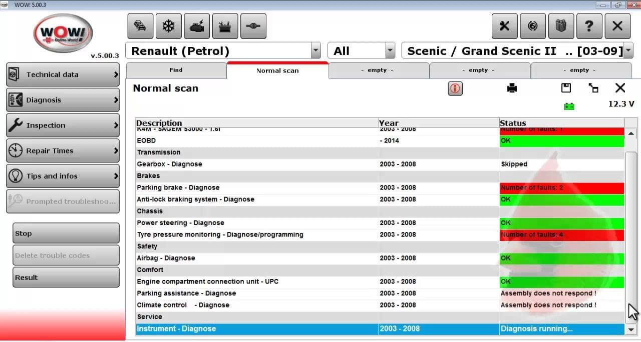Delphi – WOW Wurth Scanner / Diagnostics – Moto Scan